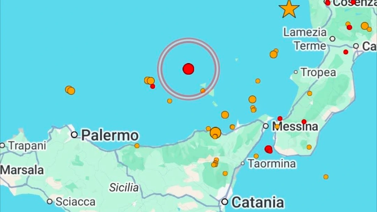Nuova forte scossa di terremoto, sisma di magnitudo 3.9 in Sicilia ...